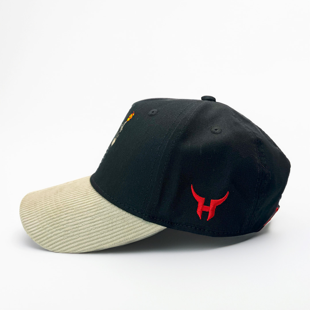 HEAD HUNTER Kyo Kusanagi BW Cap - KOF -90’s series - Head Hunter Cap